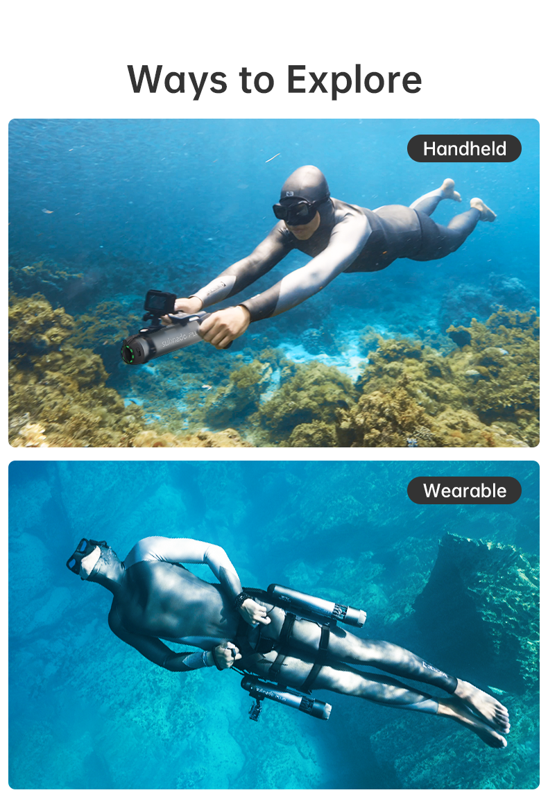 Subnado Underwater Scooter Plus – Waydoo