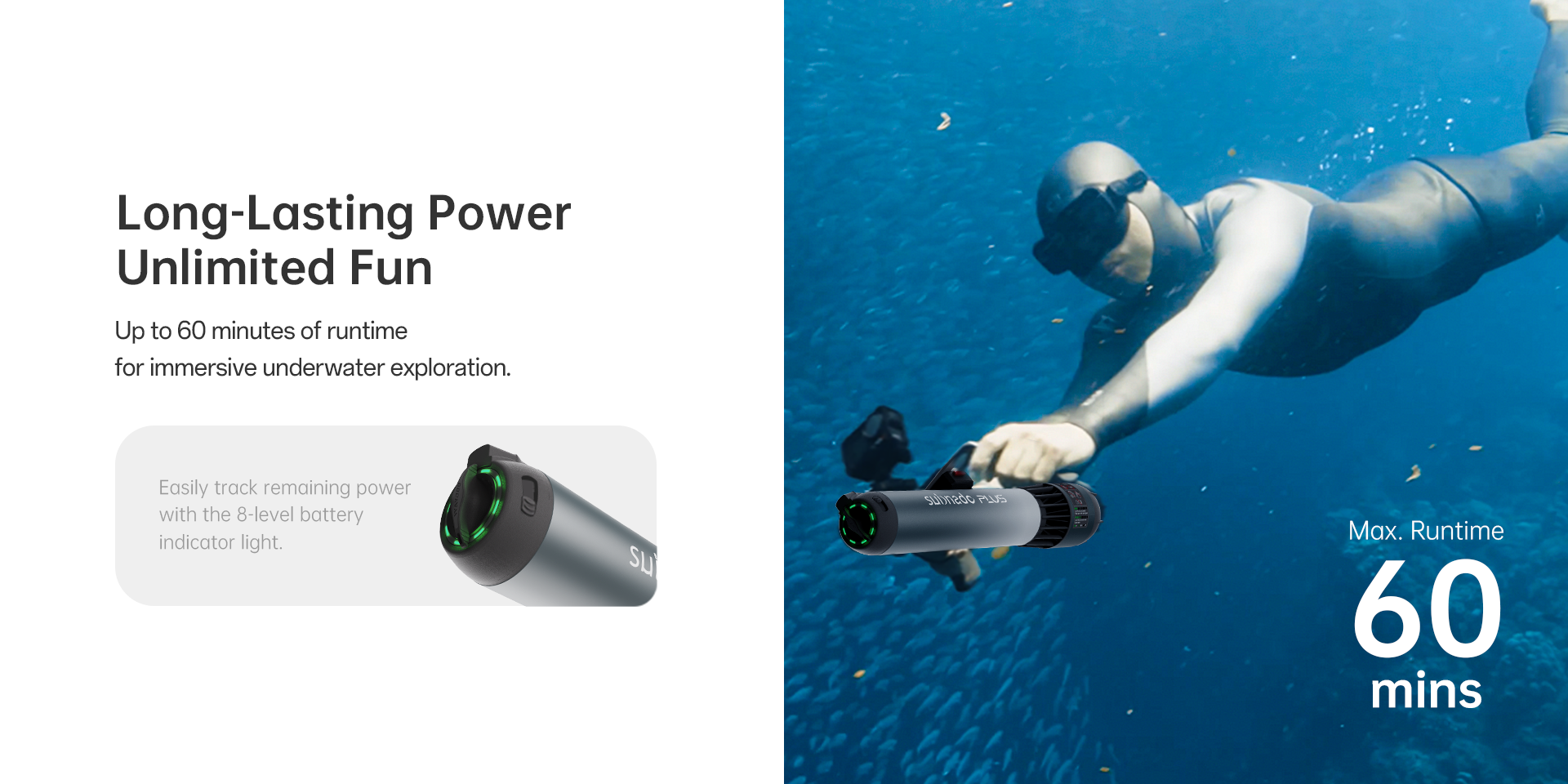 Subnado Underwater Scooter Plus – Waydoo