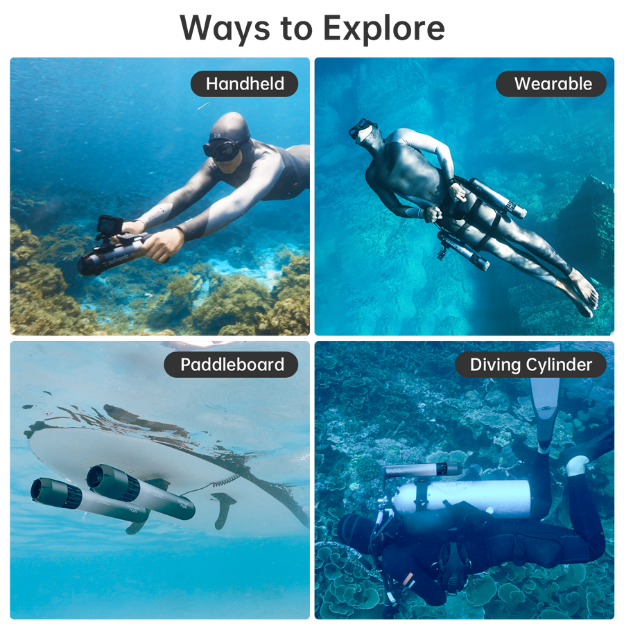 Subnado Underwater Scooter Plus – Waydoo